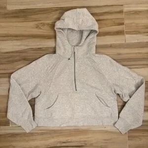 lululemon athletica | Tops | Lululemon Scuba Oversized Halfzip Hoodie ...